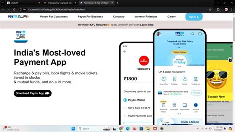Tajmun Shaik On Linkedin Webdevelopment Html Css Paytmclone