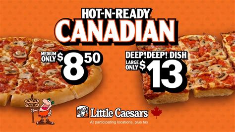 Little Caesars Hot N Ready Canadian Pizza On Vimeo
