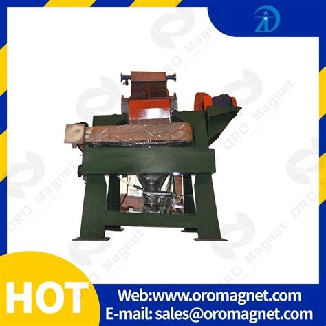 Vertical Ring Pulsating Permanent Magnetic Separator Roller Type For