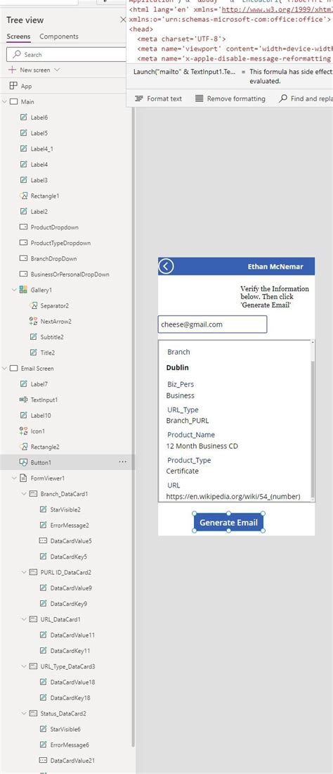 Generate Html Formatted Email Using Selected Galle Power Platform Community