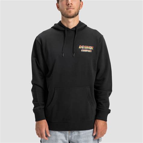 Dc Two Bit Pullover Hoodie Black