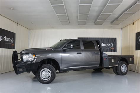 2019 Dodge Ram 3500 Crew Cab Tradesman Flat Bed 4x4 For Sale