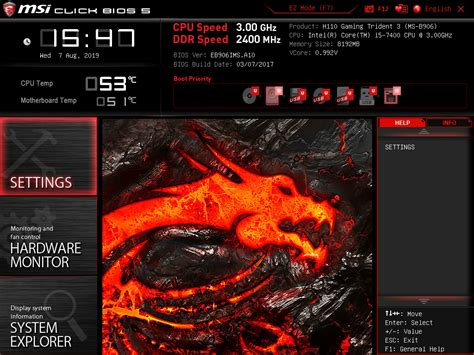 How To Close Hyperthreading When There Is No Oc Settings On Bios Msi