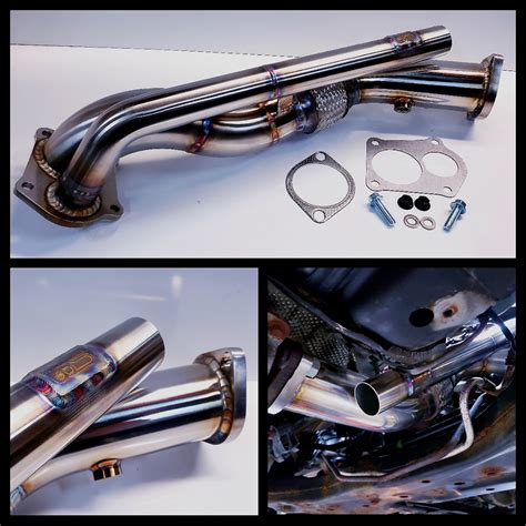 Strictly Modified Ralliart 02 Eliminator Downpipe Open Dump