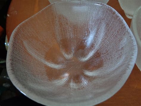 Yahooオークション ガラス小鉢 肉厚 外側ブツブツ 倹 カガミ 薩摩