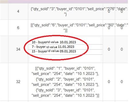 Javascript How To Distribute Data From Json Column Of Mysql Database