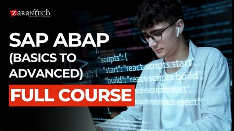 sap abap basics to advanced training full course live zarantech