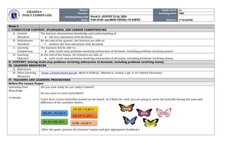 M6 Q1 W1 Adds And Subtracts Simple Fractions And Mixed Numbers Pptx