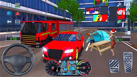 City Audi Uber 자동차 운전자 미친 운전 사고🚗👮 Best 2021 자동차 시뮬레이터 게임 Androidios 게임 플레이 Youtube