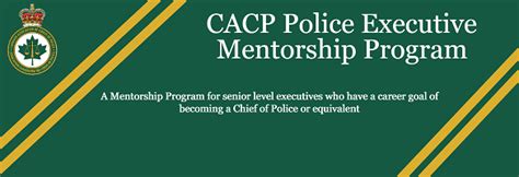 Cacp Police Executive Membership Program Canadian Association Of