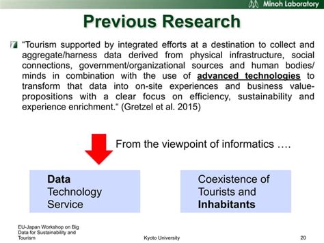 How To Design Smart Tourism Destination From Viewpoint Of Data Pdf
