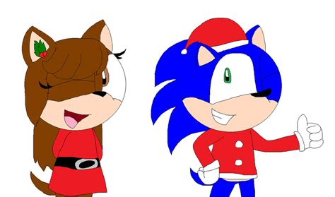 Sonic And Amethyst Christmas Picture By Ladyfeliz On Deviantart