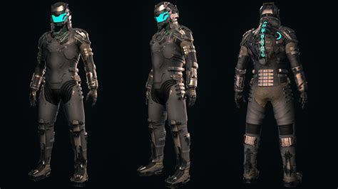 Dead Space Rig 3d Model 16 Unknown Fbx Free3d