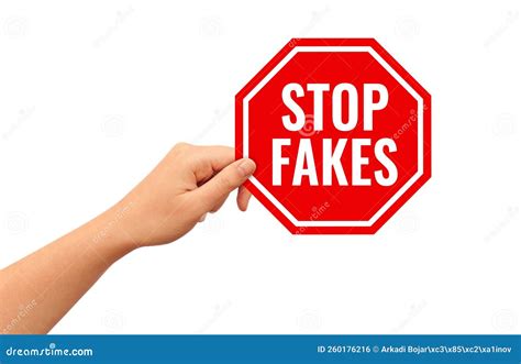 Stop Fakes Sign Stock Illustration Illustration Of Design 260176216