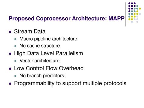 ppt a programmable coprocessor architecture for wireless applications