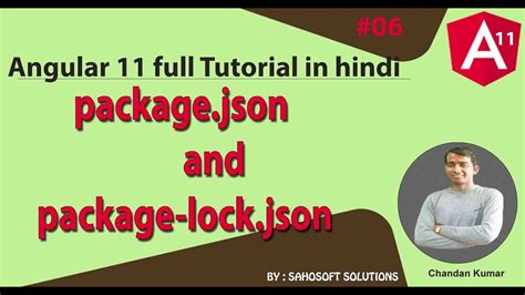 Packagejson And Package Lockjson Angular 11 Full Tutorial In Hindi Youtube