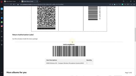 43 Amazon Qr Code Return Label