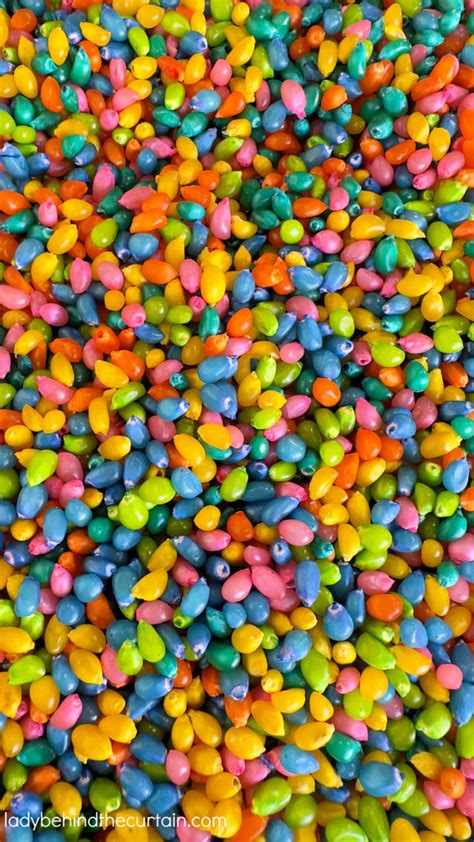 How To Dye Popcorn Kernels