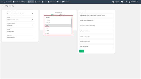 Adding A Gateway GPRS Modem Nekta Knowledge