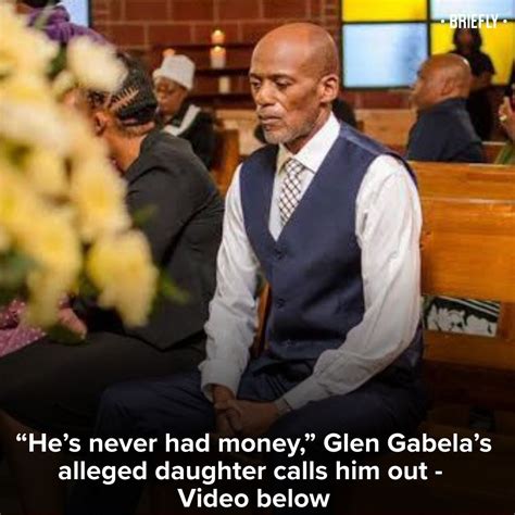 Briefly 😮 Former Uzalo Actor Glen Gabelas Alleged Daughter Recently Dragged Him On Social