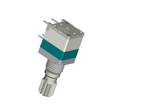 Rotary Potentiometer Device Single Or Dual Gang Pcb Lug Terminal ±20 Resistance Tolerance