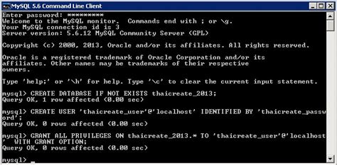 ติดตั้ง mysql database เพื่อใช้งาน mysql บน windows server 2008