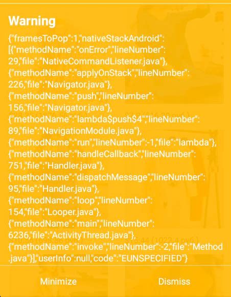 [v2] navigation push possible unhandled promise rejection error