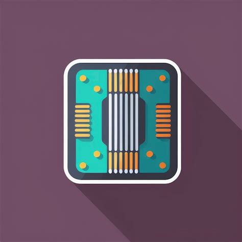 Premium Ai Image Cpu Icon
