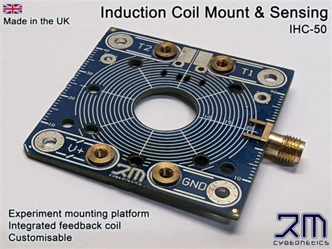 induction coil mount custom electronics pwm circuits induction heating and diy science projects