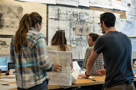 Premium Photo Architects And Engineers Analyzing The Innovative