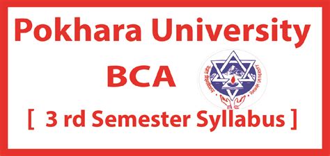 BCA 3rd Semester Syllabus | Pokhara University BCA Syllabus