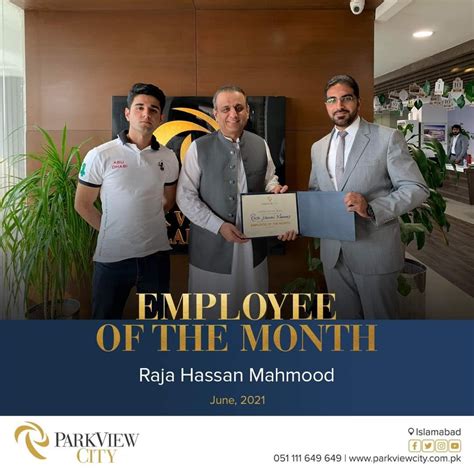 Congratulations To Raja Hassan Mahmood On Earning The Title Of Employee