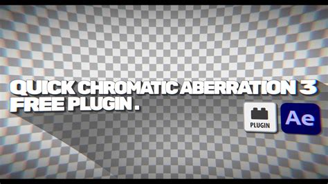 Quick Chromatic Aberration Aescripts