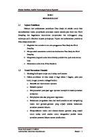 Modul 1 Teknik Pengukuran Waktu Kerja Time Study Work Sampling
