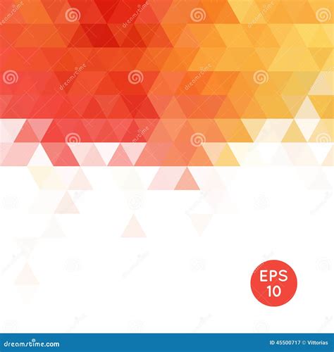 Triangle Mosaic Background Stock Vector Illustration Of Space Abstract 45500717