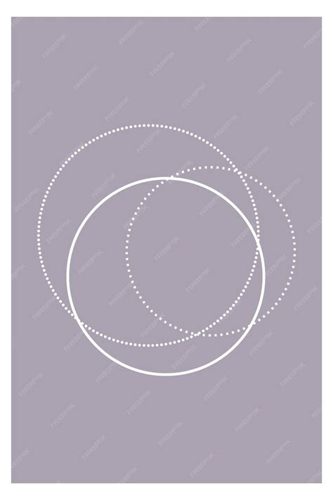 Affiche Graphique Monochrome Minimaliste Boho Simple Modèle Daffiche Contraste Affiche