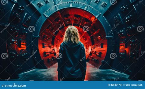 A Vault With Data Symbols Inside Emphasizing The Importance Of Securely Storing And Encrypting