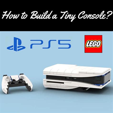 How To Build A Tiny Ps5 Out Of Lego In 2025 Lego Playstation