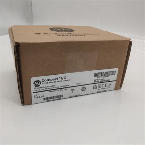 Ab 1769 If8 Compactlogix 8 Pt Analog Input Module 2022 New Factory Sealed Tx Ebay