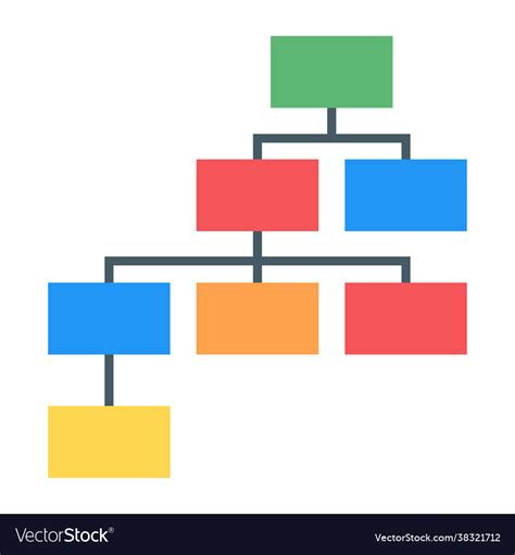 Hierarchy Royalty Free Vector Image VectorStock