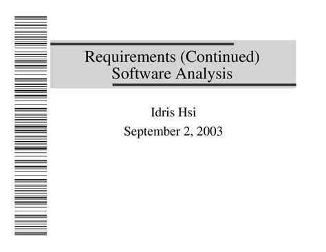 Overview Of The Continued Software Analysis Assignment Cs 6300