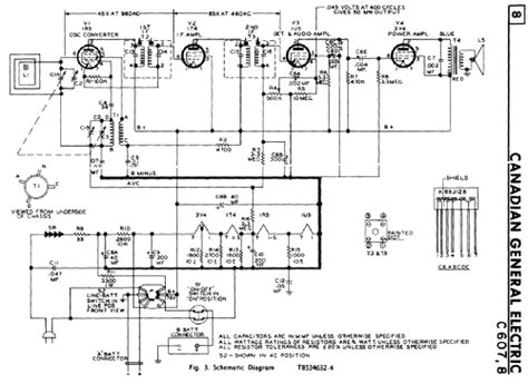C608 Radio Canadian General Electric Canada C G E Or CGE Build Radiomuseum Org