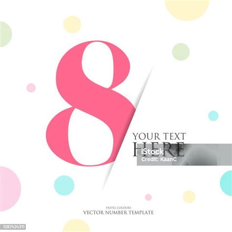 파스텔 색상 번호 벡터 스톡 일러스트레이션 파스텔 색상 타이포그래피 디자인 요소 0명에 대한 스톡 벡터 아트 및 기타 이미지 0명 1 10 Istock
