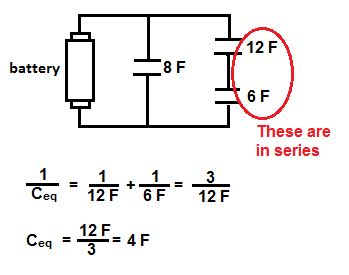 Voltage Across A Series Capacitor