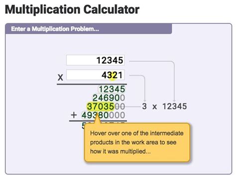 If You Need A Multiplication Calculator That Shows Work Whether For
