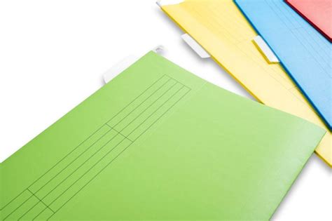 Premium Photo Stack Of Colorful Document Files