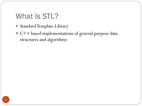 Ppt C Stl Containers Iterators Powerpoint Presentation Free Download Id9174331