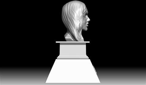 Stl File Taylor Swift Bust 👤 Obj・3d Printing Design To Download・cults