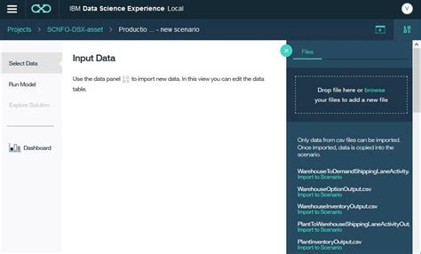 Using Excel To Manage Scenarios In Decision Optimization For Dsx By