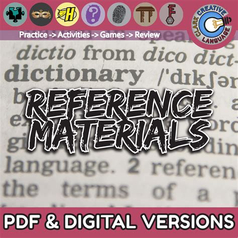 Reference Materials Unit Bundle Clark Creative Education